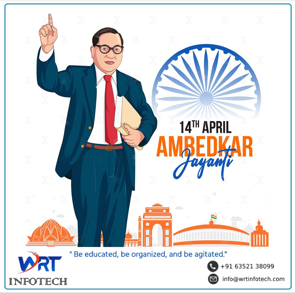WRT Infotech on LinkedIn: #ambedkarjayanti #ambedkarjayanti #ambedkar # ... WRT Infotech on LinkedIn: #ambedkarjayanti #ambedkarjayanti #ambedkar # ...