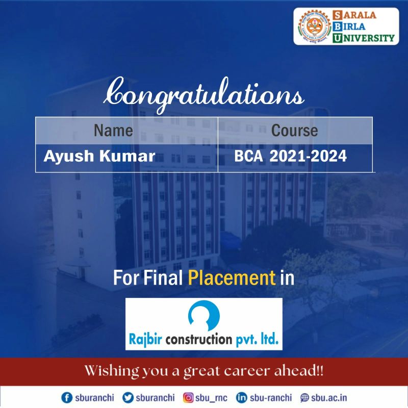 Ritesh Gupta on LinkedIn: Congratulations to Mr. Ayush Kumar from BCA ... Ritesh Gupta on LinkedIn: Congratulations to Mr. Ayush Kumar from BCA ...