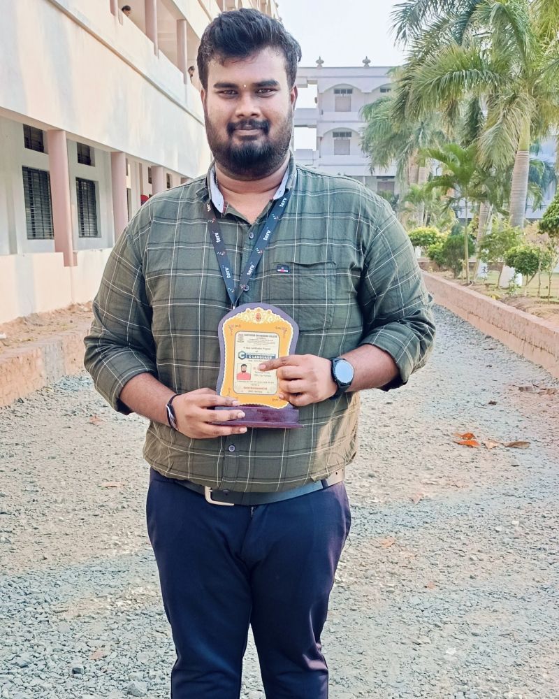 DINESH.N TERV PRO on LinkedIn: My first award on this field-as a ... DINESH.N TERV PRO on LinkedIn: My first award on this field-as a ...