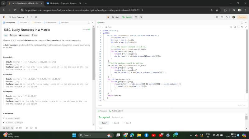Priyanshu Srivastav on LinkedIn: #leetcode #coding #problemsolving # ... Priyanshu Srivastav on LinkedIn: #leetcode #coding #problemsolving # ...