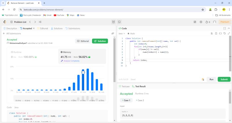 Muhammad Sufiyan Ali on LinkedIn: #day2 #codingchallenge #leetcode # ... Muhammad Sufiyan Ali on LinkedIn: #day2 #codingchallenge #leetcode # ...