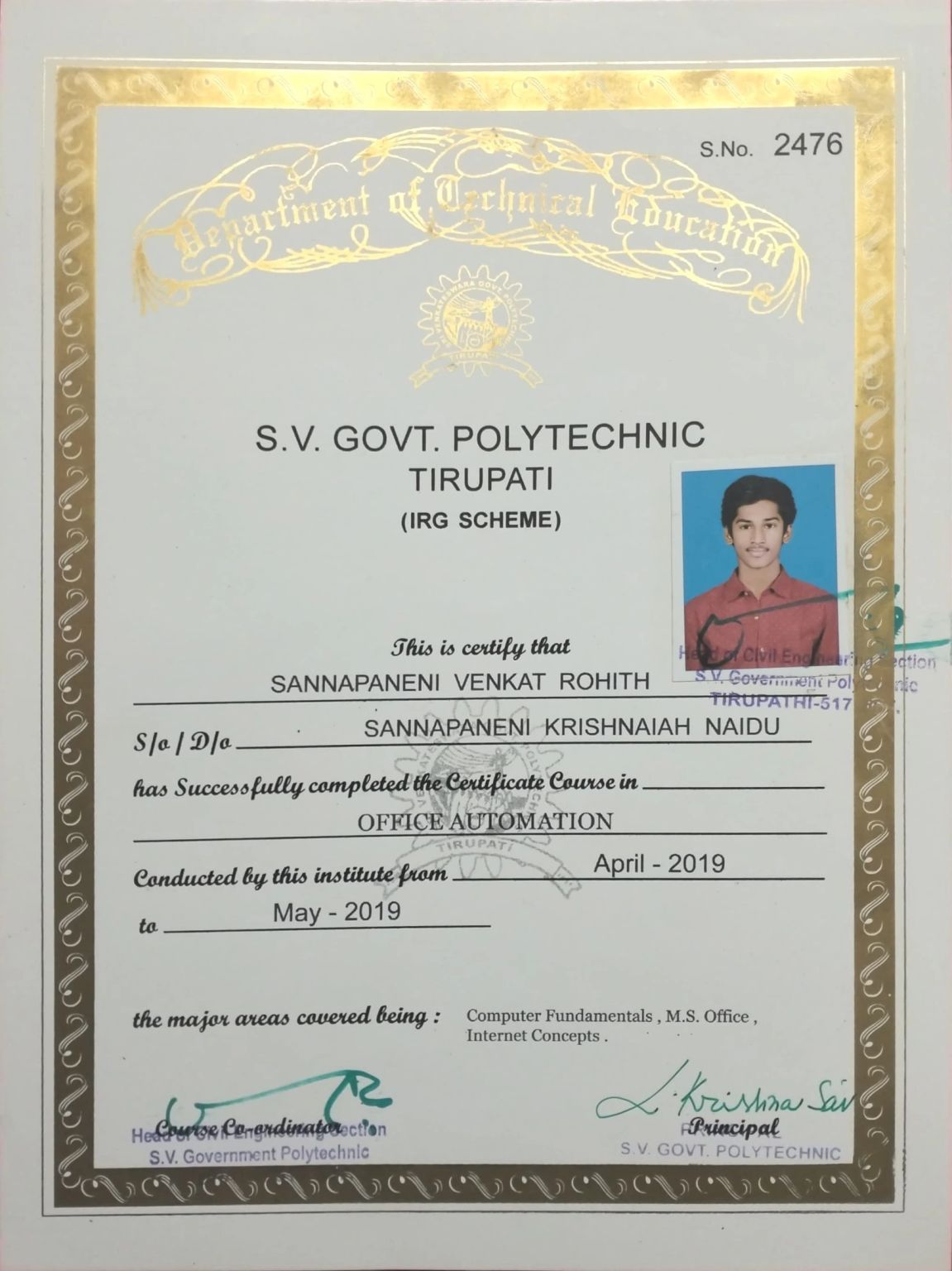 Sannapaneni VenkatRohith on LinkedIn: I am glad to share that I had ... Sannapaneni VenkatRohith on LinkedIn: I am glad to share that I had ...