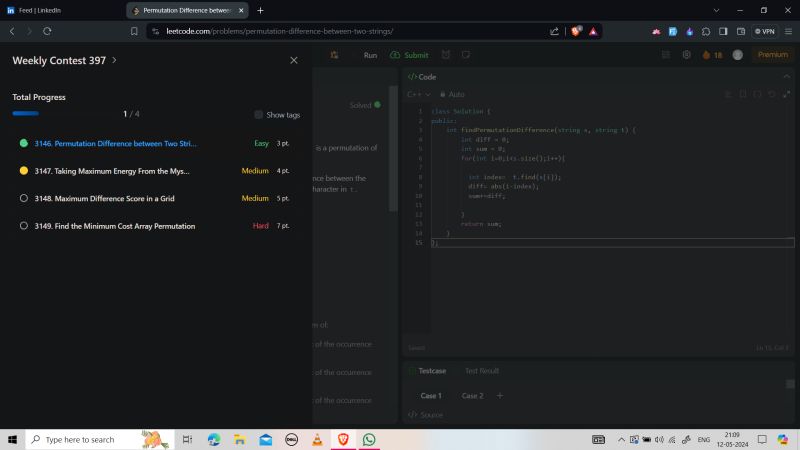 Chandra Subhashini Thakran on LinkedIn: #leetcode #coding # ... Chandra Subhashini Thakran on LinkedIn: #leetcode #coding # ...