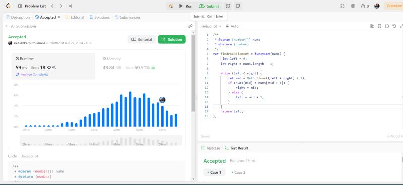 SreeSankar P on LinkedIn: #100daysleetcodechallenge #coding #javascript ... SreeSankar P on LinkedIn: #100daysleetcodechallenge #coding #javascript ...