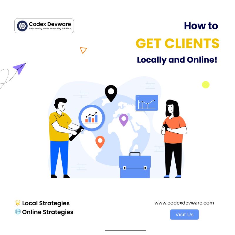 How to attract clients in your local area | Codex Devware posted on the ... How to attract clients in your local area | Codex Devware posted on the ...