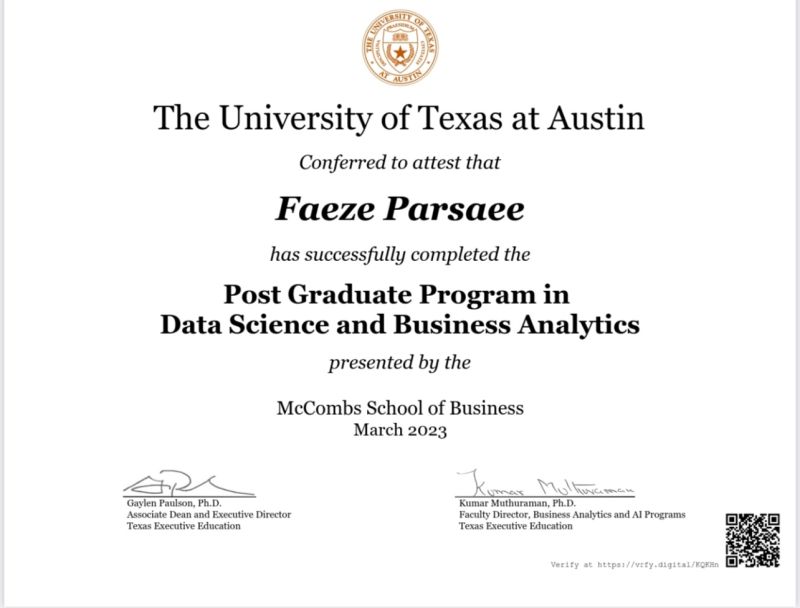 Faeze Parsaee on LinkedIn: #python #businessanalytics #datacleaning Faeze Parsaee on LinkedIn: #python #businessanalytics #datacleaning