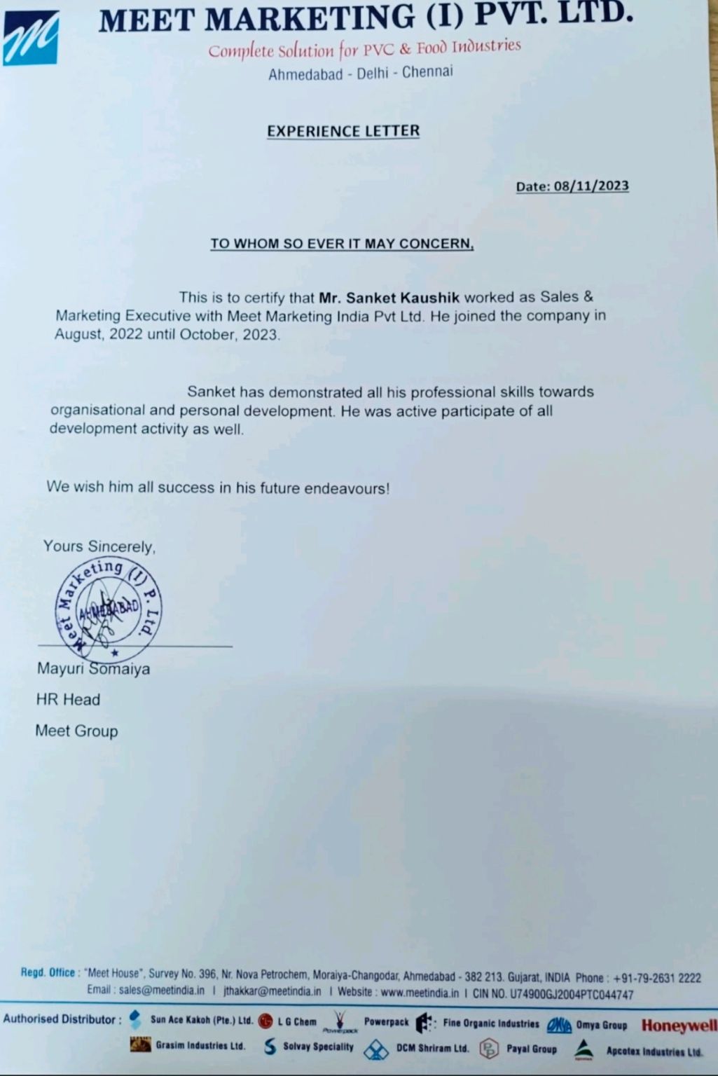 Sanket Kaushik on LinkedIn: As I bid farewell to this chapter of my ... Sanket Kaushik on LinkedIn: As I bid farewell to this chapter of my ...
