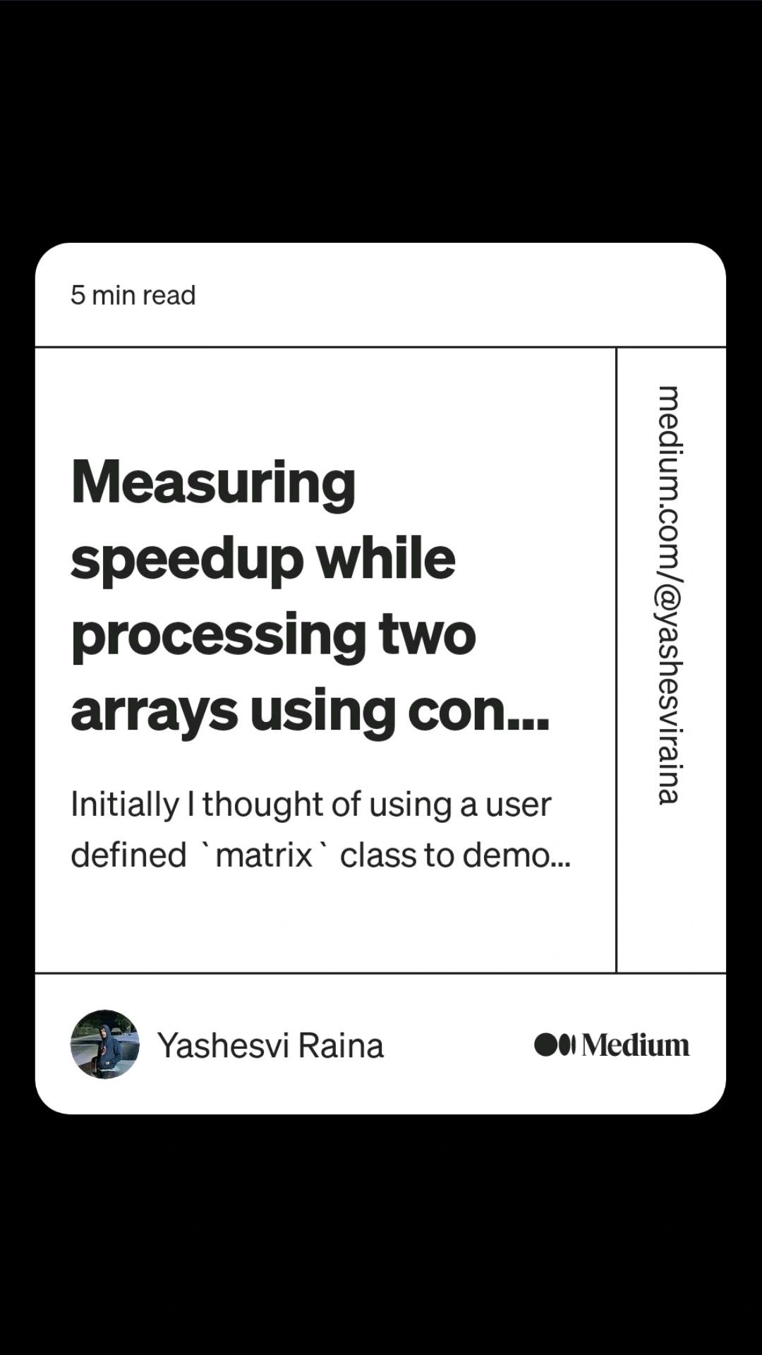 Yashesvi Raina on LinkedIn: #cplusplus #multithreading #hpc Yashesvi Raina on LinkedIn: #cplusplus #multithreading #hpc