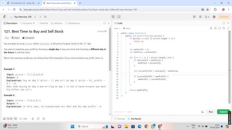 PIRTHIKA P N on LinkedIn: #java #problemsolving #100daysofcoding PIRTHIKA P N on LinkedIn: #java #problemsolving #100daysofcoding