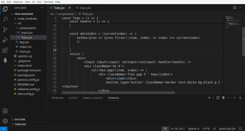 Aryan Jain on LinkedIn: #javascript #task #todo #react #coding ... Aryan Jain on LinkedIn: #javascript #task #todo #react #coding ...
