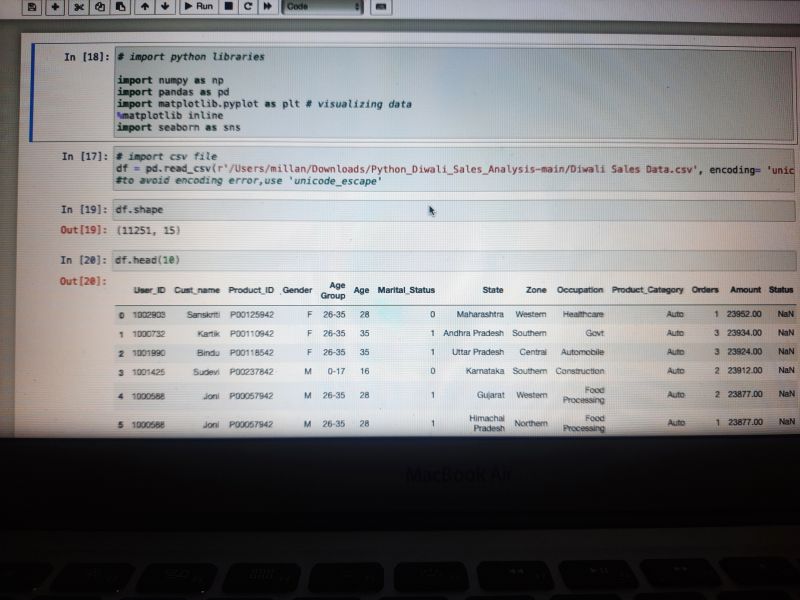 I completed Python Project for Data Analysis on my own. Learned a lot ... I completed Python Project for Data Analysis on my own. Learned a lot ...