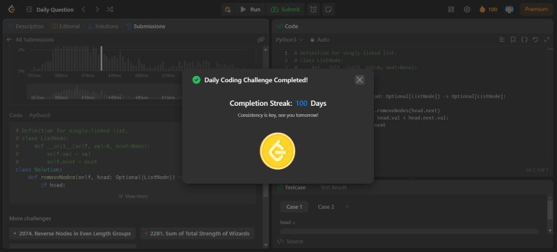 Avinash Singh on LinkedIn: #leetcode #codingjourney #100daysofcode Avinash Singh on LinkedIn: #leetcode #codingjourney #100daysofcode