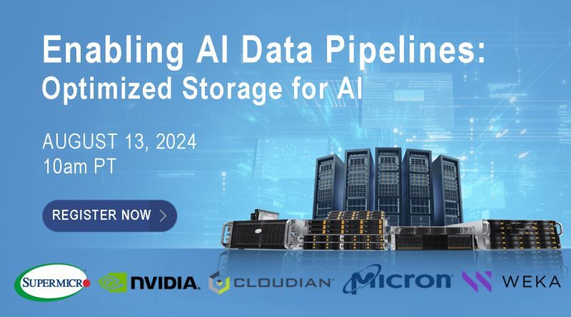 Andreas Ebenbeck on LinkedIn: Enabling AI Data Pipelines: Optimized ... Andreas Ebenbeck on LinkedIn: Enabling AI Data Pipelines: Optimized ...
