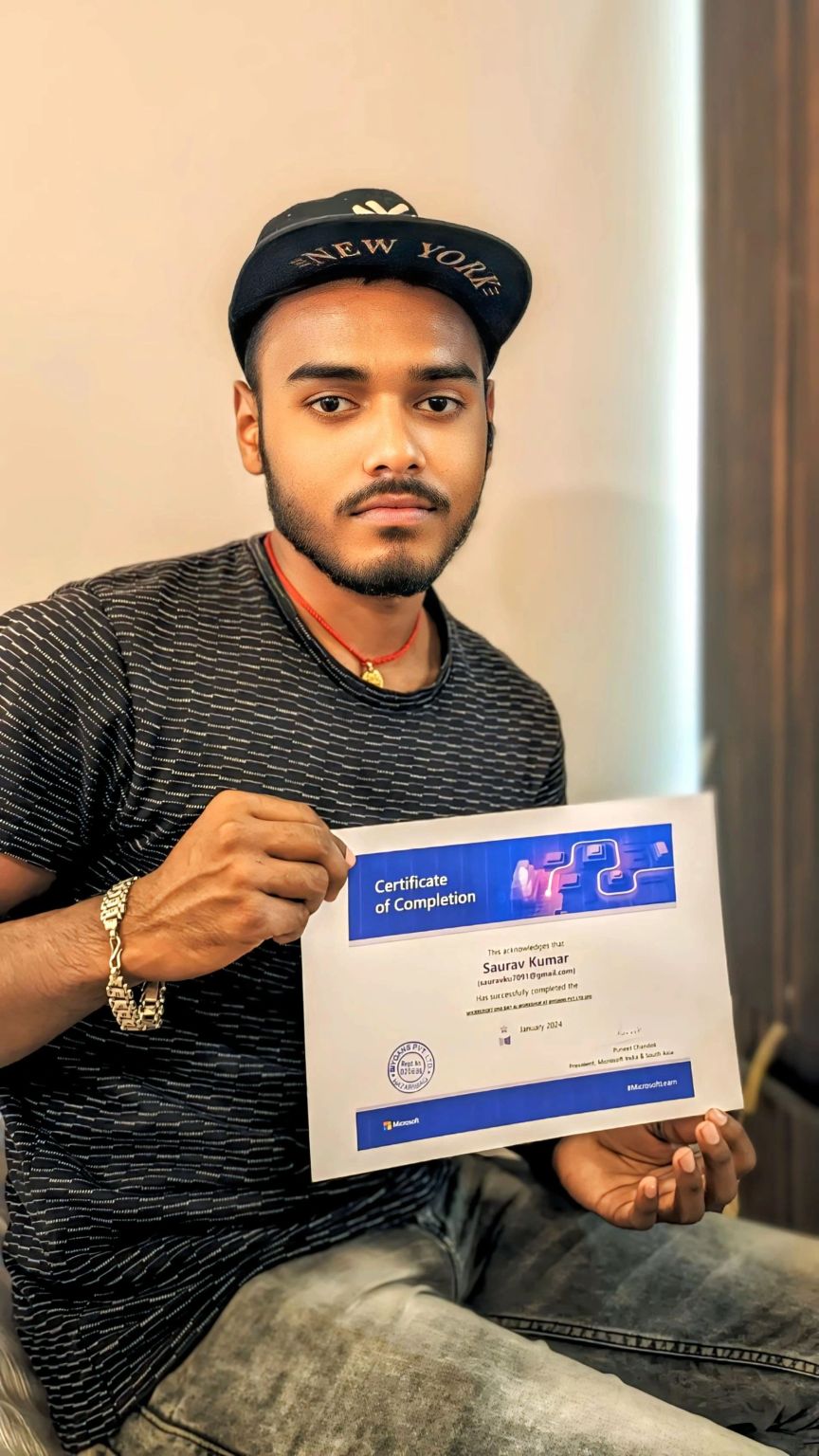 Saurav Kumar on LinkedIn: #aiworkshop #microsoftai #workshop # ... Saurav Kumar on LinkedIn: #aiworkshop #microsoftai #workshop # ...