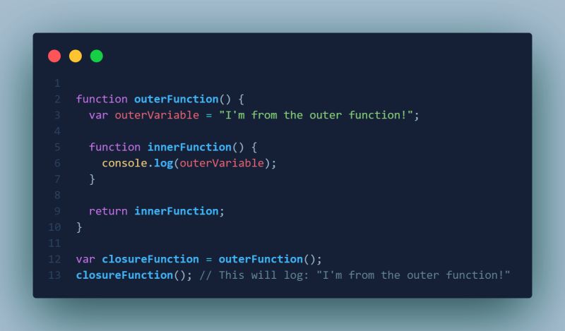 Muhammad Zunnoorain on LinkedIn: #javascript #learningeveryday #closure Muhammad Zunnoorain on LinkedIn: #javascript #learningeveryday #closure