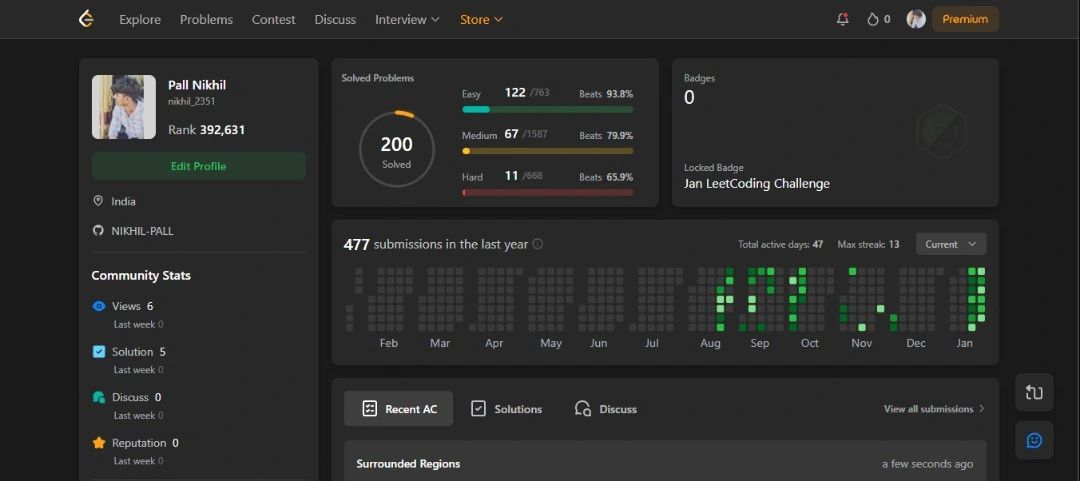 Pall Nikhil on LinkedIn: #leetcode #codingjourney #datastructures # ... Pall Nikhil on LinkedIn: #leetcode #codingjourney #datastructures # ...