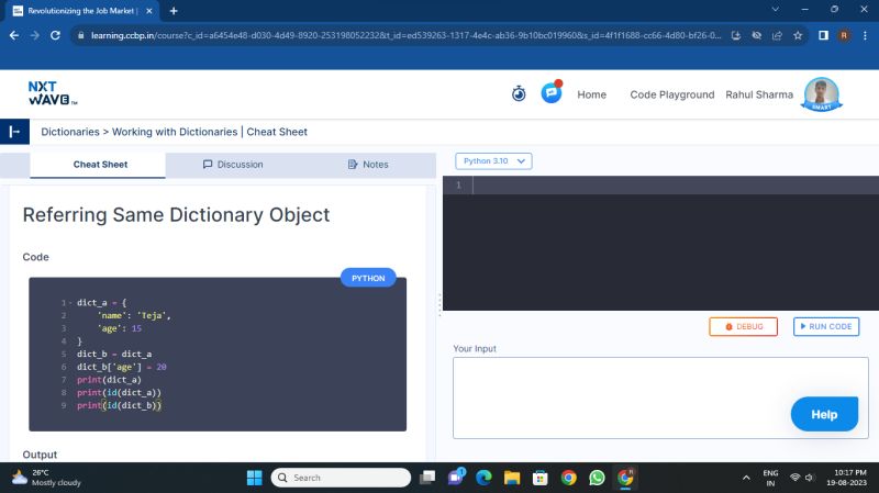 Rahul Sharma on LinkedIn: #nxtwaveccbp #ccbpian #coding #codingjourney ... Rahul Sharma on LinkedIn: #nxtwaveccbp #ccbpian #coding #codingjourney ...