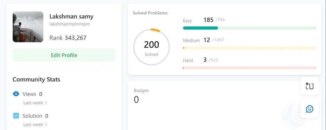 Lakshman samy on LinkedIn: #leetcode #codingchallenge #problemsolving # ... Lakshman samy on LinkedIn: #leetcode #codingchallenge #problemsolving # ...