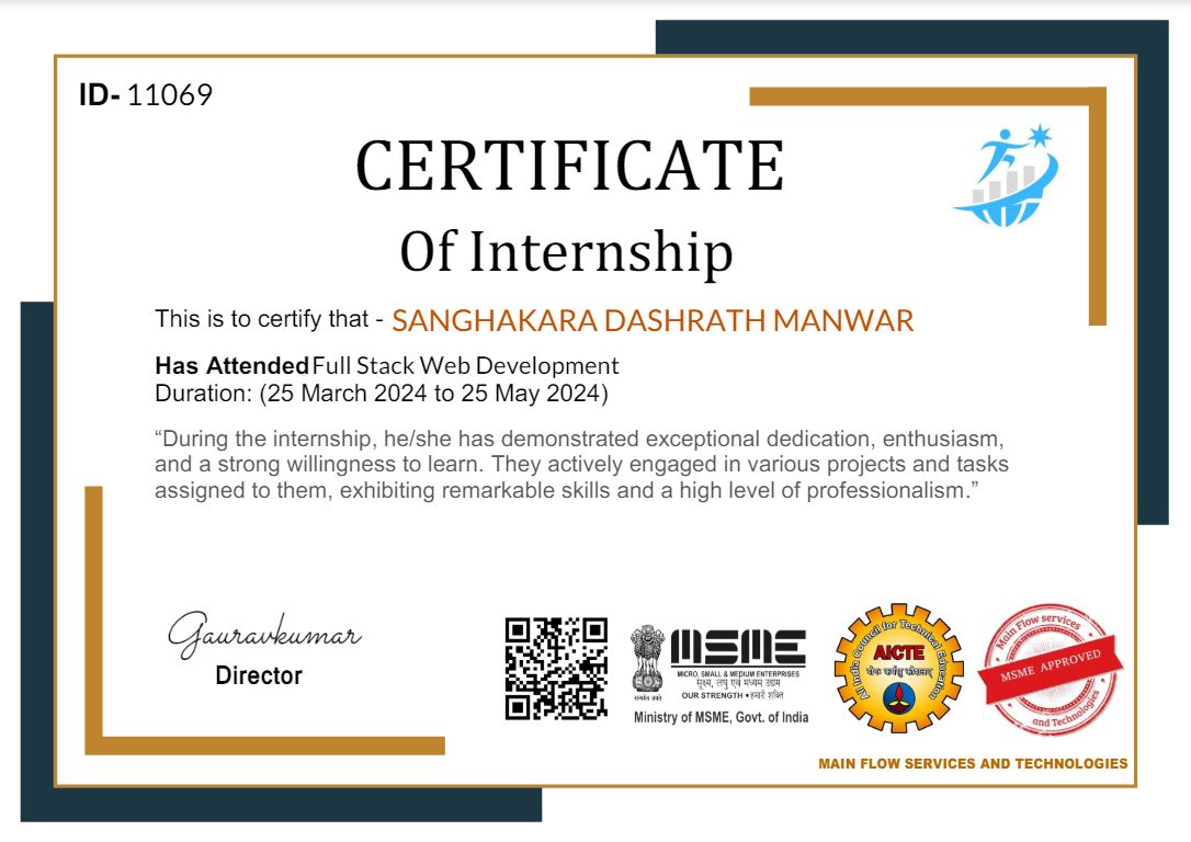 SANGHAKARA MANWAR on LinkedIn: #internship #learningexperience # ... SANGHAKARA MANWAR on LinkedIn: #internship #learningexperience # ...