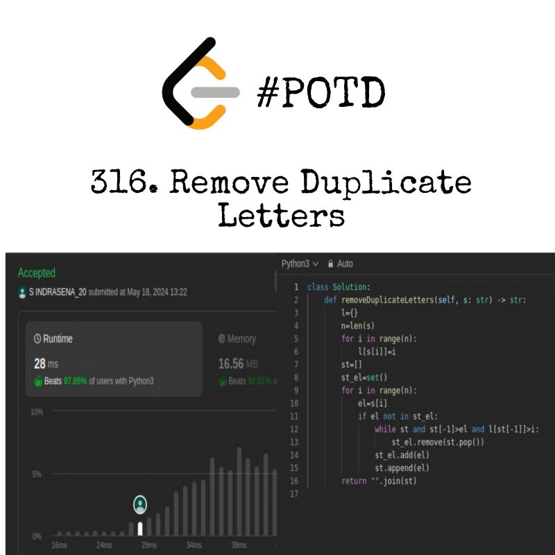 S. INDRASENA on LinkedIn: #leetcode #python #dsa # ... S. INDRASENA on LinkedIn: #leetcode #python #dsa # ...