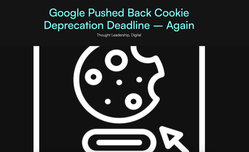 Vladimir Jones on LinkedIn: 📣 Google Pushed Back Cookie Deprecation ... Vladimir Jones on LinkedIn: 📣 Google Pushed Back Cookie Deprecation ...