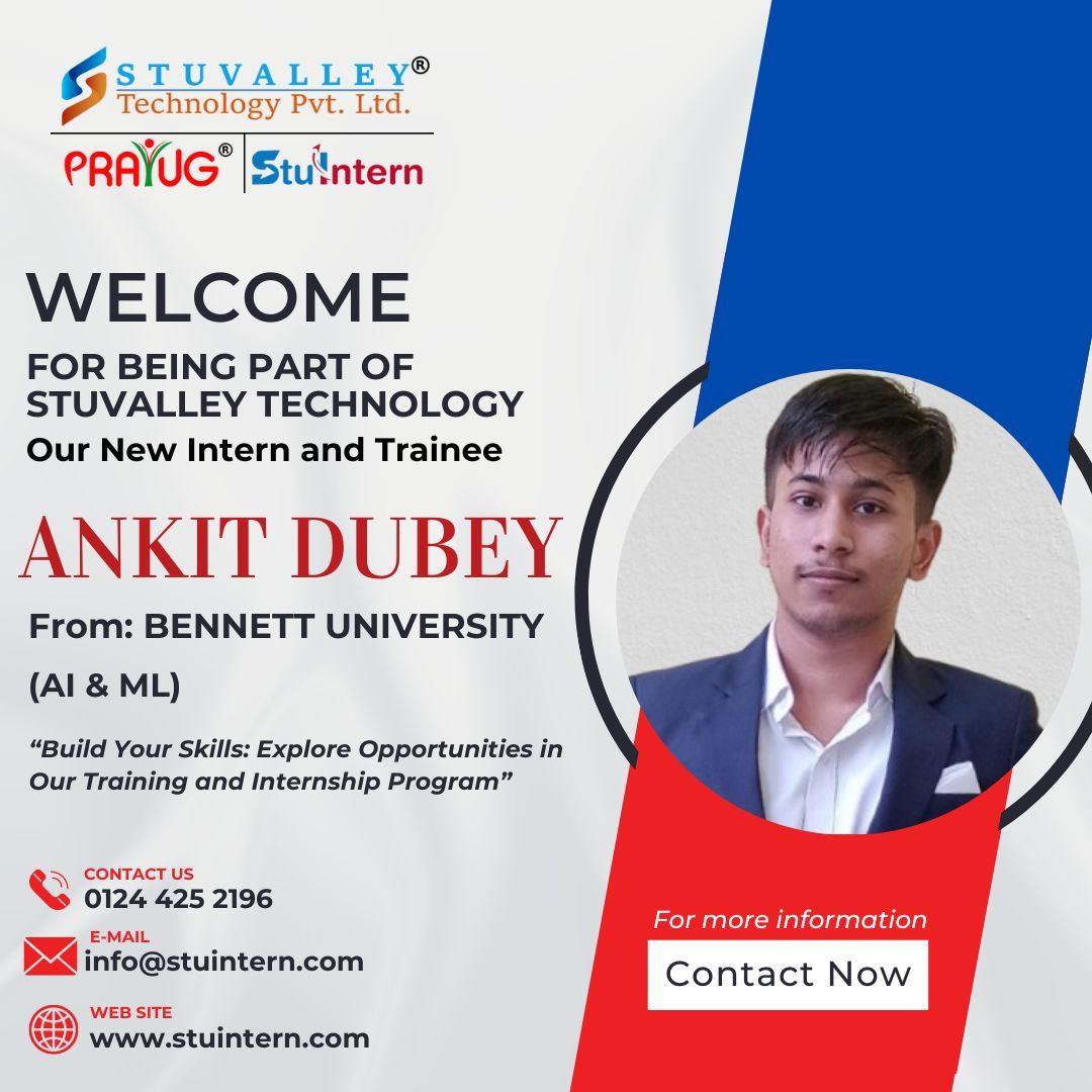 Ankit Dubey on LinkedIn: #internship #ai #ml #research #writing #firststep Ankit Dubey on LinkedIn: #internship #ai #ml #research #writing #firststep