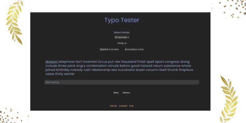 Aditya Pandey on LinkedIn: #typingmaster #reactjs #webdevelopment # ... Aditya Pandey on LinkedIn: #typingmaster #reactjs #webdevelopment # ...