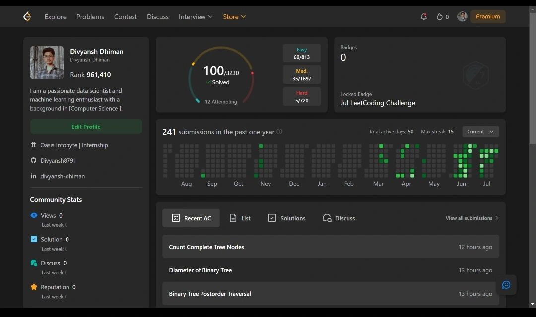Divyansh Dhiman on LinkedIn: #softwareengineering #coding #leetcode # ... Divyansh Dhiman on LinkedIn: #softwareengineering #coding #leetcode # ...