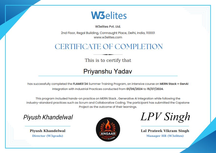 Priyanshu Yadav on LinkedIn: #flames24 Priyanshu Yadav on LinkedIn: #flames24