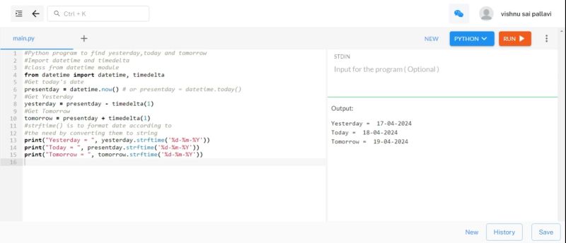 Pallavi Vavilala on LinkedIn: #python #codingchallenge #day36 Pallavi Vavilala on LinkedIn: #python #codingchallenge #day36