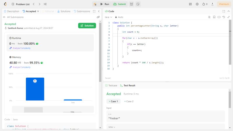 Santhosh Kumar S on LinkedIn: #java #leetcode #coding #problemsolving # ... Santhosh Kumar S on LinkedIn: #java #leetcode #coding #problemsolving # ...