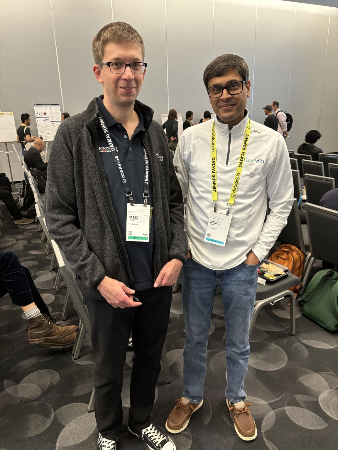 Sudhir Gajre on LinkedIn: Honored to meet the legendary Matei Zaharia ... Sudhir Gajre on LinkedIn: Honored to meet the legendary Matei Zaharia ...