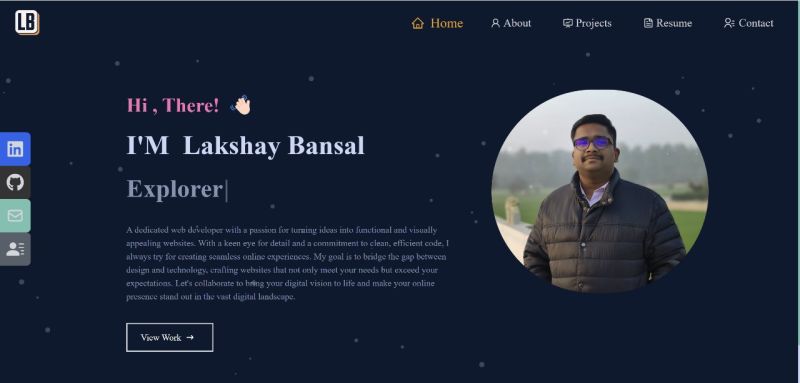 Lakshay Bansal on LinkedIn: #reactjs #portfolio #feedbackwelcome Lakshay Bansal on LinkedIn: #reactjs #portfolio #feedbackwelcome