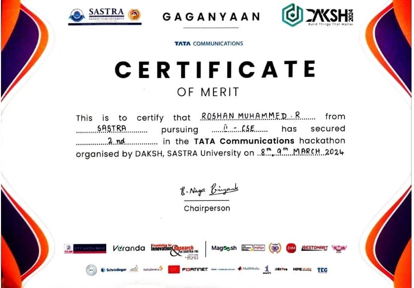 Roshan Muhammed R on LinkedIn: #hackathon #teamwork #innovation #daksh ... Roshan Muhammed R on LinkedIn: #hackathon #teamwork #innovation #daksh ...
