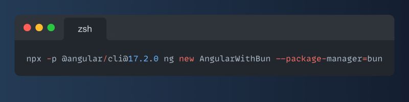 Jeevan Mahesha on LinkedIn: #bun #angular #angular #bunpackagemanager # ... Jeevan Mahesha on LinkedIn: #bun #angular #angular #bunpackagemanager # ...