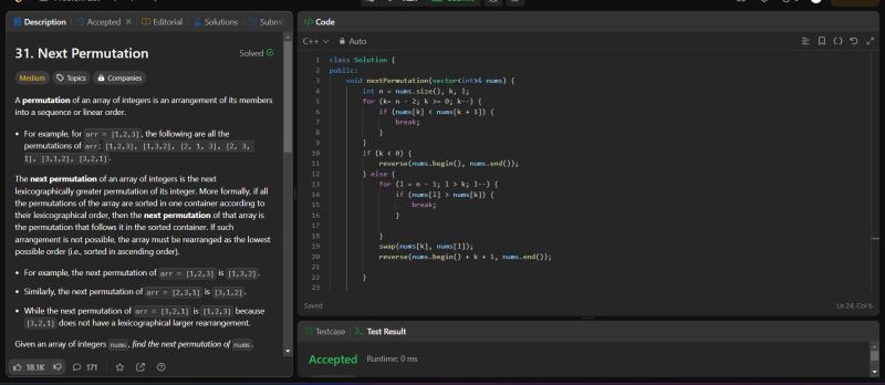 Riya Raj on LinkedIn: #100daysofcode #leetcode #drgvishwanathan #vitbhopal Riya Raj on LinkedIn: #100daysofcode #leetcode #drgvishwanathan #vitbhopal