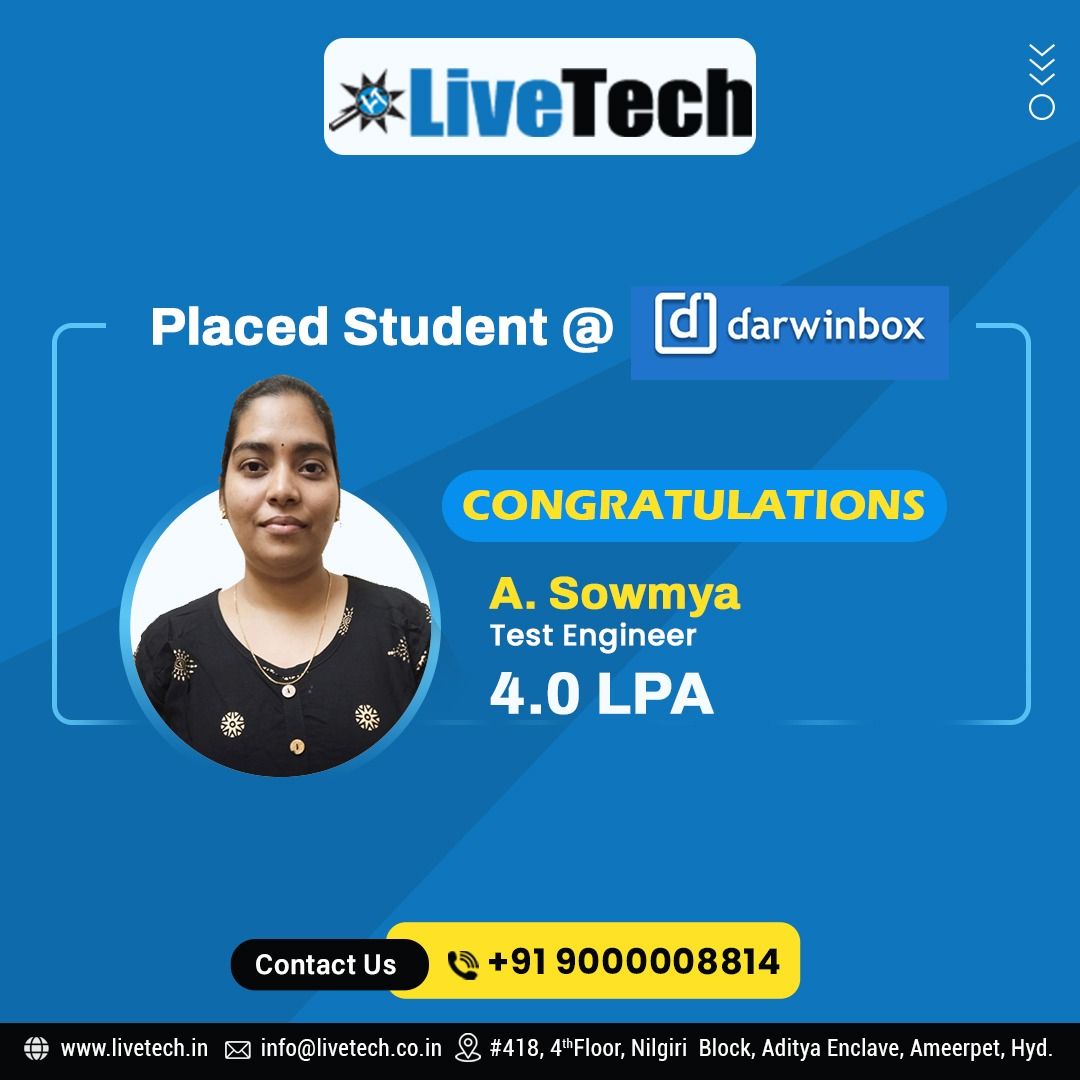 LiveTech QA on LinkedIn: #softwaretesting #manualtesting #selenium # ... LiveTech QA on LinkedIn: #softwaretesting #manualtesting #selenium # ...