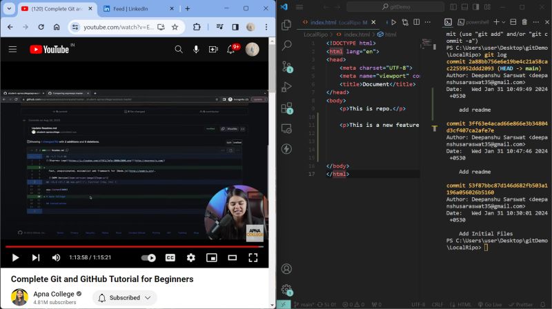 Deepanshu Saraswat on LinkedIn: #git #github #versioncontrol # ... Deepanshu Saraswat on LinkedIn: #git #github #versioncontrol # ...