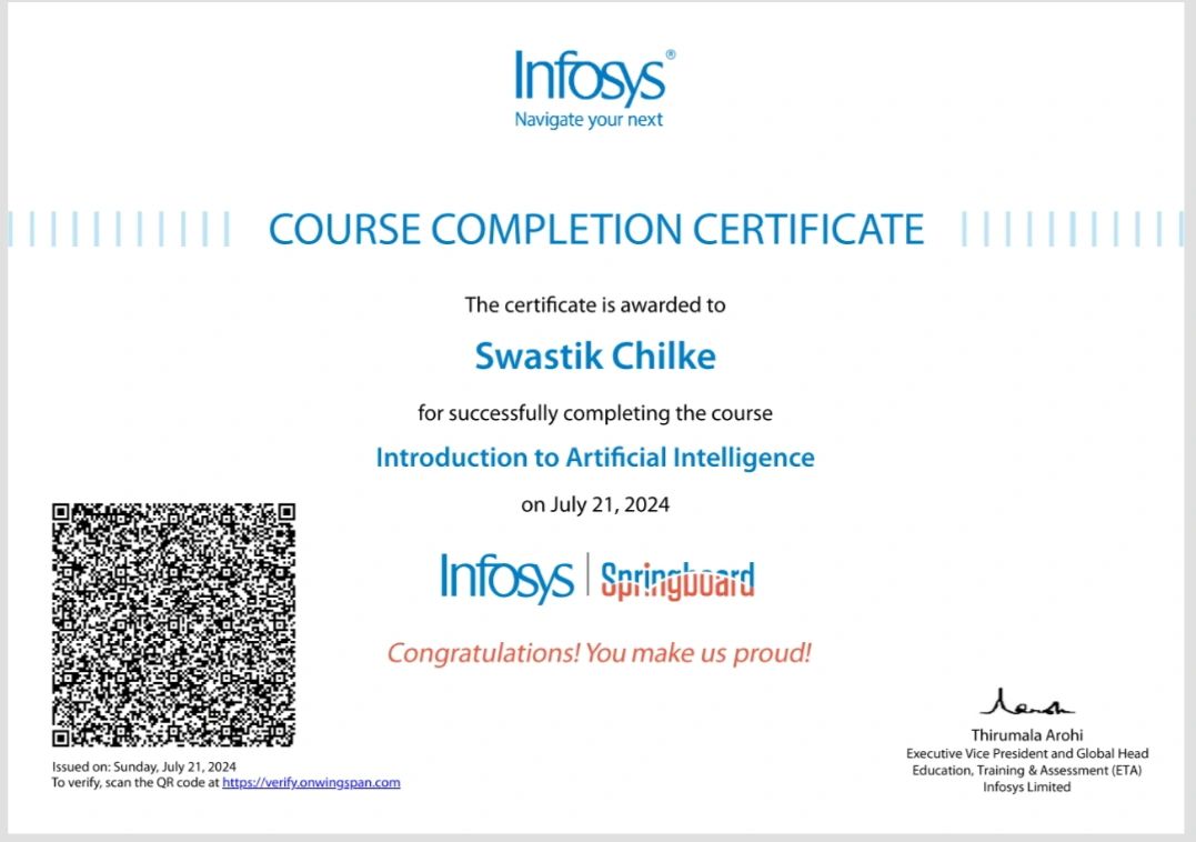 Swastik Chilke on LinkedIn: #artificialintelligence #machinelearning # ... Swastik Chilke on LinkedIn: #artificialintelligence #machinelearning # ...