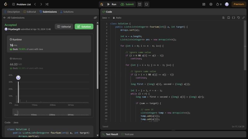 Priya Garg on LinkedIn: #100daysofcodingchallenge #leetcode Priya Garg on LinkedIn: #100daysofcodingchallenge #leetcode