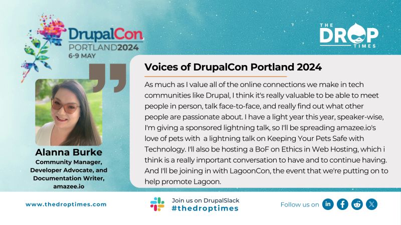 The Drop Times on LinkedIn: #drupalcon #portland #drupal #opensource # ... The Drop Times on LinkedIn: #drupalcon #portland #drupal #opensource # ...