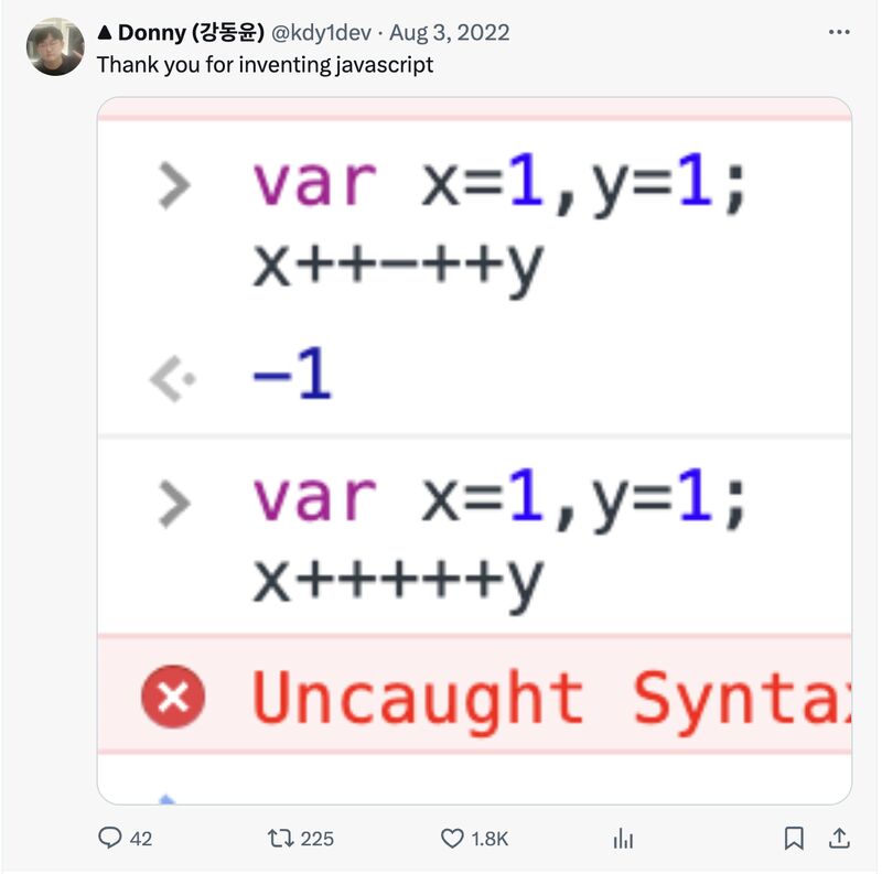 Vivek Kaushik on LinkedIn: #javascriptfailure #landofjs #funny #meme # ... Vivek Kaushik on LinkedIn: #javascriptfailure #landofjs #funny #meme # ...