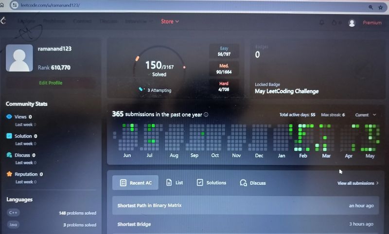 Ramananad Patel on LinkedIn: #coding #leetcode #problemsolving # ... Ramananad Patel on LinkedIn: #coding #leetcode #problemsolving # ...