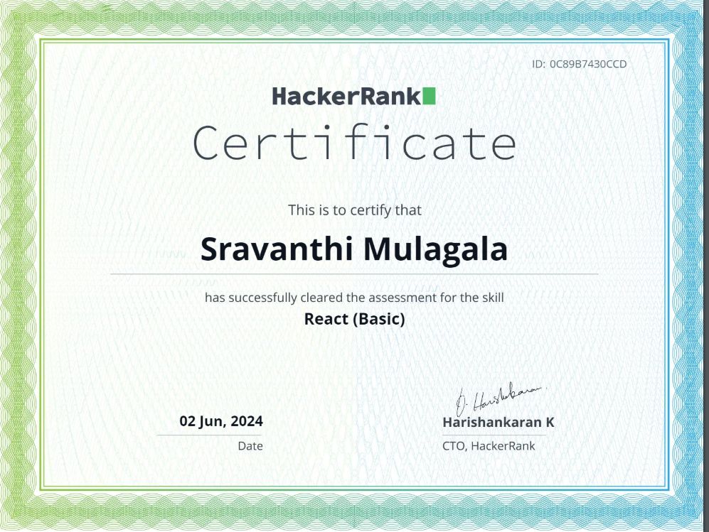 Sravanthi Mulagala on LinkedIn: #reactjs #javascript # ... Sravanthi Mulagala on LinkedIn: #reactjs #javascript # ...