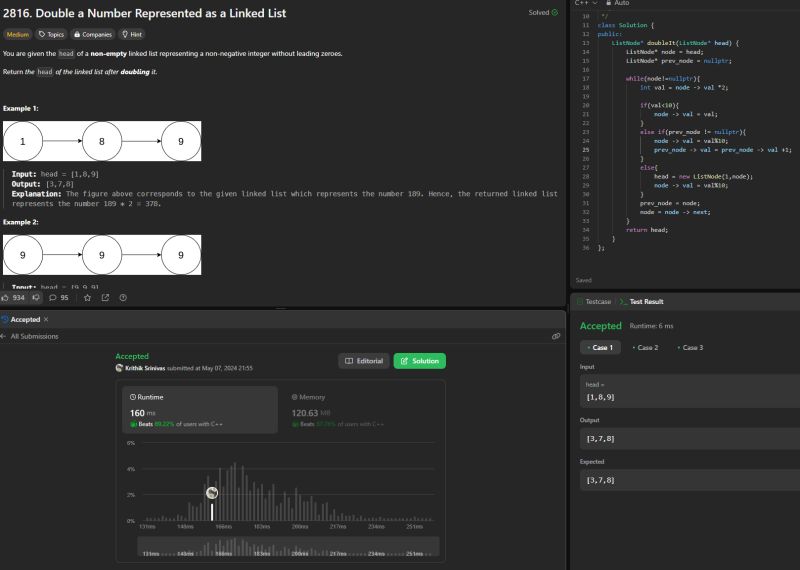 Krithik Srinivas on LinkedIn: #leetcode #linkedlist #twopointers # ... Krithik Srinivas on LinkedIn: #leetcode #linkedlist #twopointers # ...