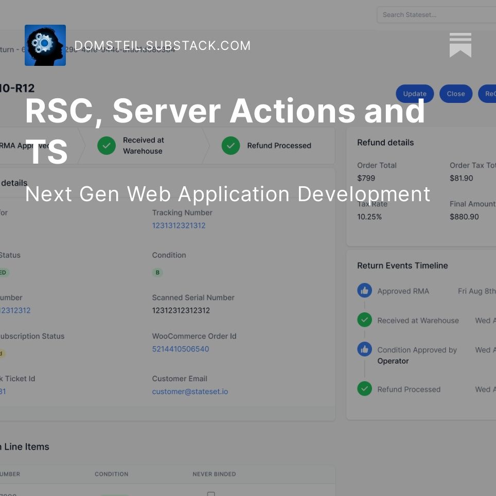 Dominic Steil on LinkedIn: #reactservercomponents #typescript Dominic Steil on LinkedIn: #reactservercomponents #typescript