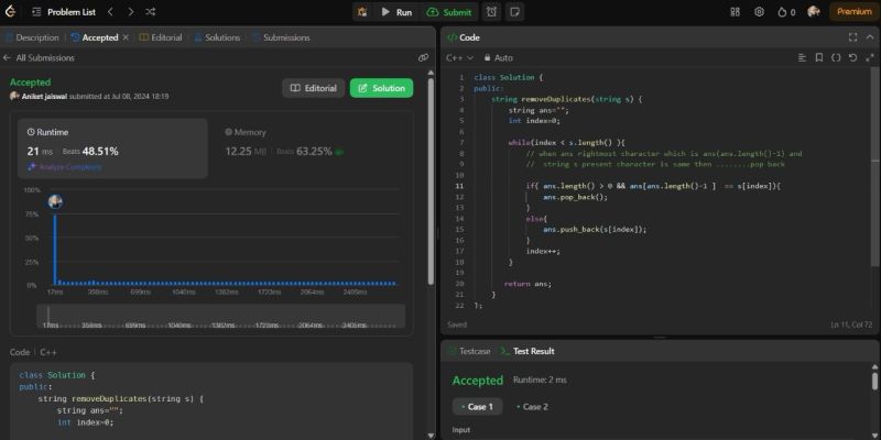 Aniket Jaiswal on LinkedIn: #dsa #codingchallenge #day19 # ... Aniket Jaiswal on LinkedIn: #dsa #codingchallenge #day19 # ...