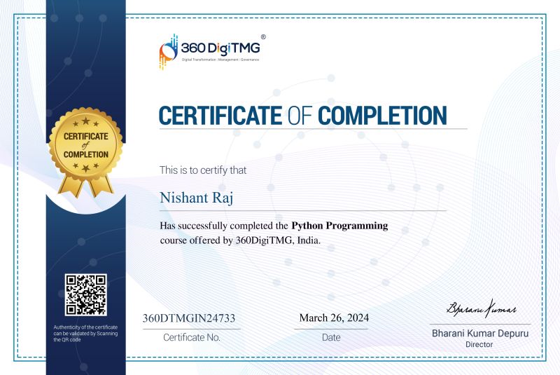 Nishant Raj on LinkedIn: #python #programming #learning #achievement # ... Nishant Raj on LinkedIn: #python #programming #learning #achievement # ...
