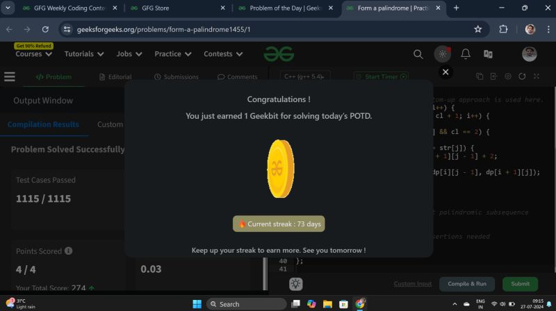 SHIVAM MISHRA on LinkedIn: #geekstreak2024 #codingchallenge # ... SHIVAM MISHRA on LinkedIn: #geekstreak2024 #codingchallenge # ...