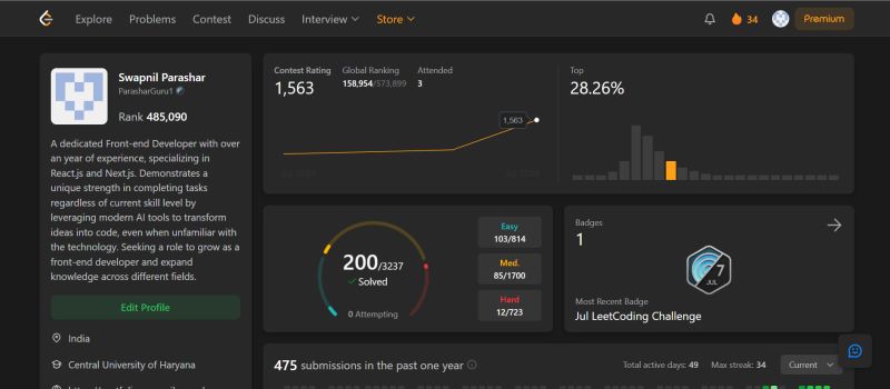 Swapnil Parashar on LinkedIn: #leetcode #codingjourney #problemsolving ... Swapnil Parashar on LinkedIn: #leetcode #codingjourney #problemsolving ...